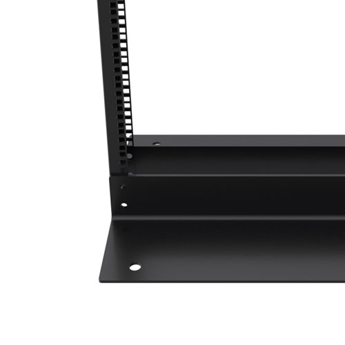 23 inch width, 2-Post Open Rack 25U Cage Nut