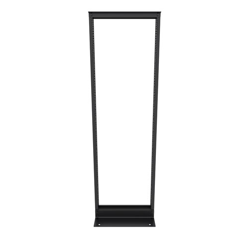 23 inch width, 2-Post Open Rack 42U Threaded