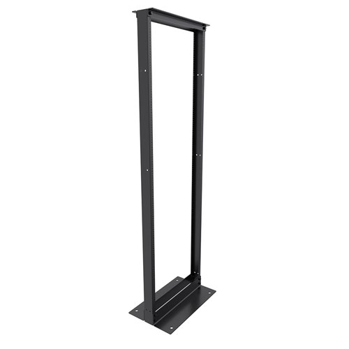 23 inch width, 2-Post Open Rack 42U Threaded