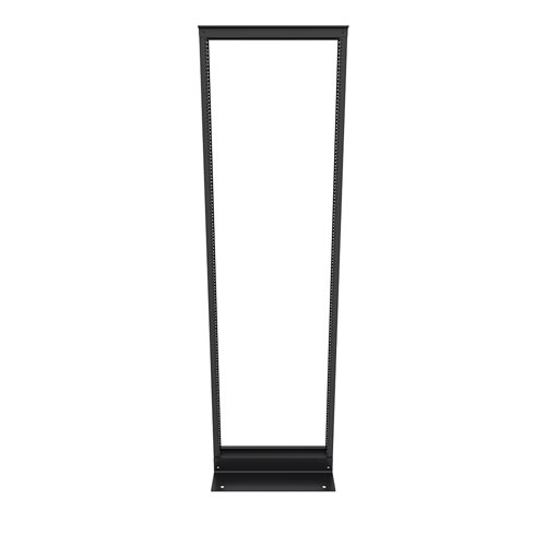 23 inch width, 2-Post Open Rack 45U Threaded