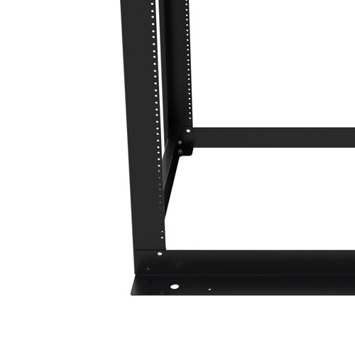 23 inch width, 4-Post Open Rack 25U Threaded