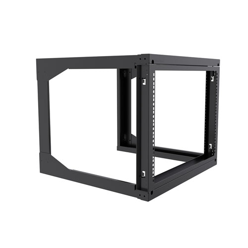 23 inch width, Open Wall Rack 9U with 24" Depth