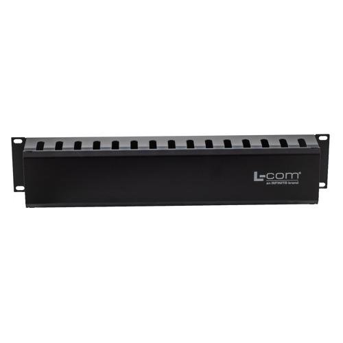 2U Cold Rolled Steel Horizontal Cable Manager, Rack Mount