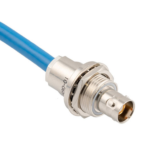 TRB 3-Lug Jack Insulated Bulkhead to Blunt Cut 1553 Cable 48" Using 124 ...