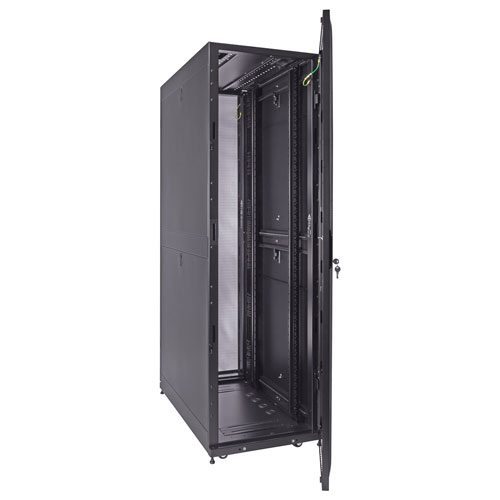 42U Server Rack Cabinet, 1000mm depth, Perf. Front Door and rear french ...