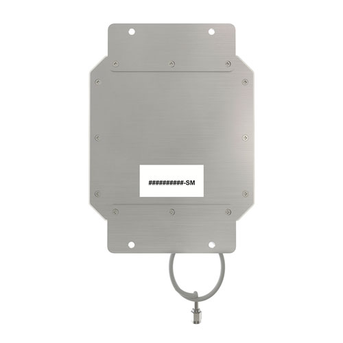 2.4-2.5 GHz Flat Panel Antenna, 8 dBi Gain, RHCP, 5.1x5.1 inch Square, Wall Mount, 16 inch ...