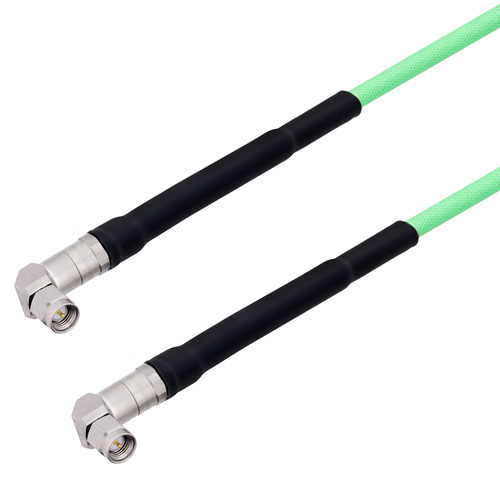Low Loss SMA Male Right Angle to SMA Male Right Angle Cable Assembly ...