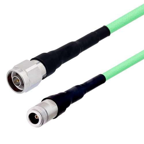 Low Loss N Male to N Female Cable Assembly with Heavy Duty Heat Shrink ...