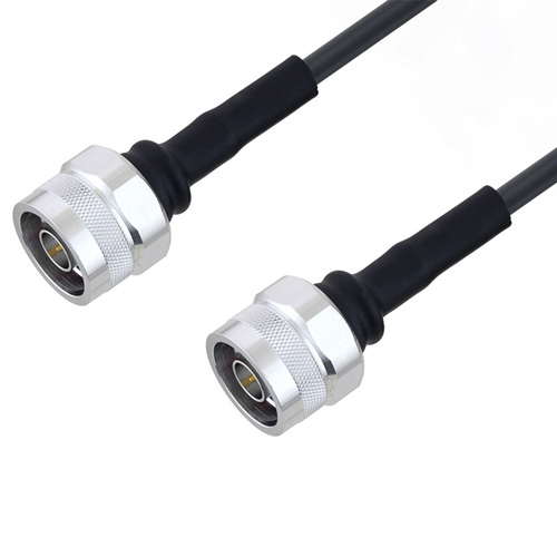 Low Loss N Male to N Male Cable Assembly using LMR-195 Coax, 3 FT with ...