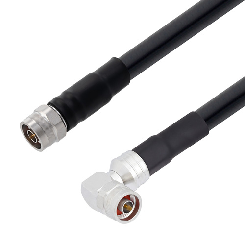 Low Loss N Male to N Male Right Angle Cable Assembly using LMR-600 Coax ...