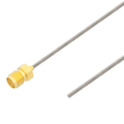 Hand Formable Test Probe SMA Female to Straight Cut Lead Cable Assembly ...