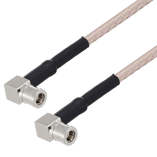 SMB Plug Right Angle to SMB Plug Right Angle Cable Assembly using RG316 ...