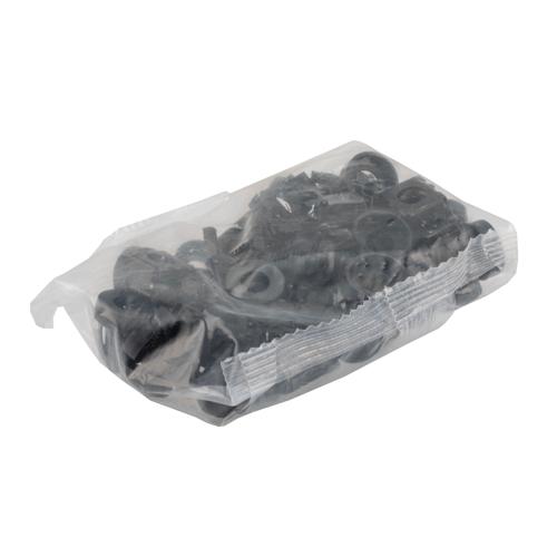 20 pack M6 cage nut set(20ea, M6 screws,M6 cage nuts, M6 washers). Black