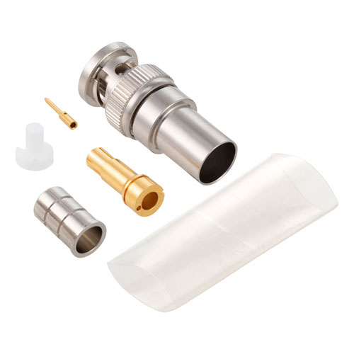 78 Ohm TRB 3-Slot Plug 1553 Connector Full Crimp Attachment for ...