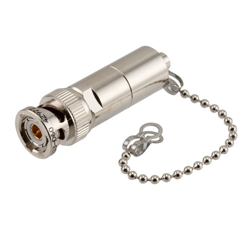 3-Slot, TRB, Plug, 78 Ohm, Terminator, with 3" Chain