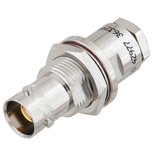 78 Ohm TRB 3-Lug Jack NI Bulkhead Mount 1553 Connector Clamp/Solder ...