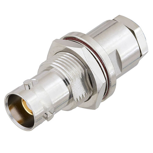 78 Ohm TRB 3-Lug Jack NI Bulkhead Mount 1553 Connector Clamp/Solder ...