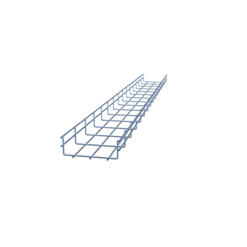 Wire Mesh Cable Tray 6"D x 2"H x 5ft. 2pk