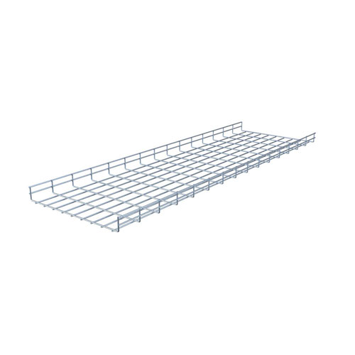 Wire Mesh Cable Tray 18"D x 2"H x 5ft. 2pk