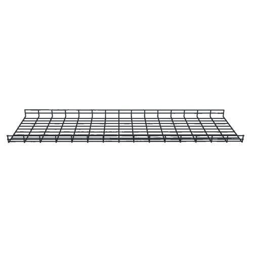 Wire Mesh Cable Tray 18"D x 2"H x 10ft. 5pk BLK