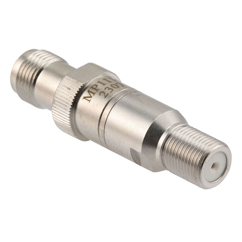 0.5 Watt 50 Ohm TNC Female to 75 Ohm F Female Matching Pad Operating ...