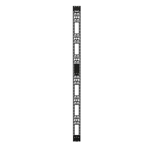 45U Vertical Cable Management Rail, Rack Mount, 0.82 x 4.6 x 81.2