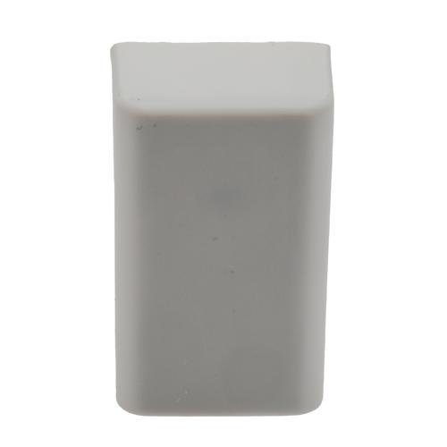 Raceway End Cap, 14x21mm, White