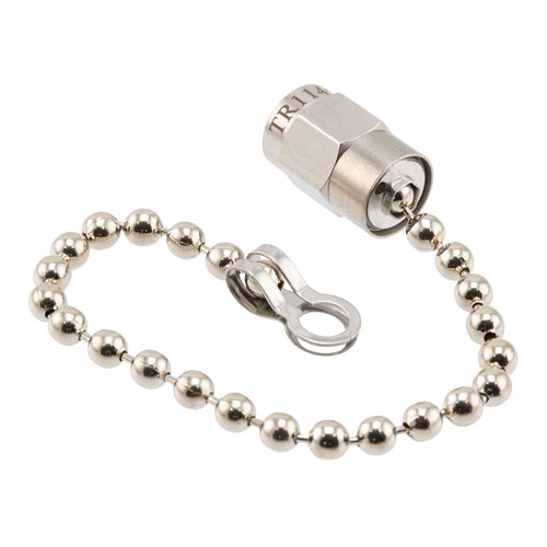 2 Watt RF Load With Chain DC to 12 GHz With SMA Male Stainless Steel Body