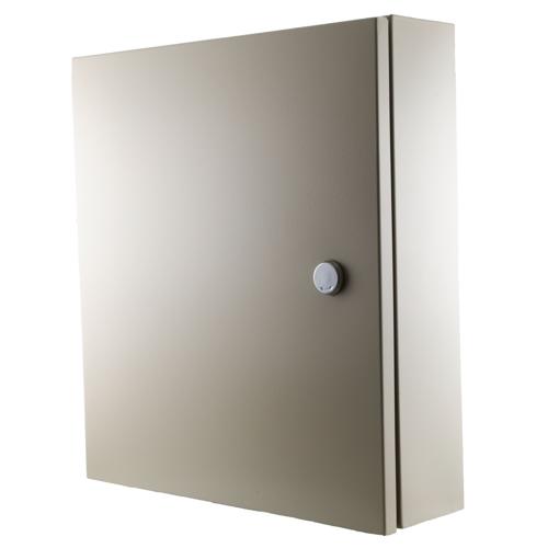 Outdoor Fiber Enclosure Wall Mount, 48 Ports, Empty with Splice Tray ...