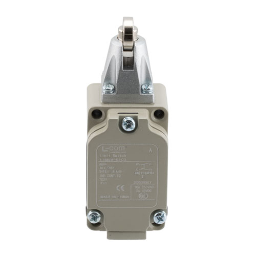 Dual Circuit Vertical Limit Switch with Perpendicular Roller Plunger ...