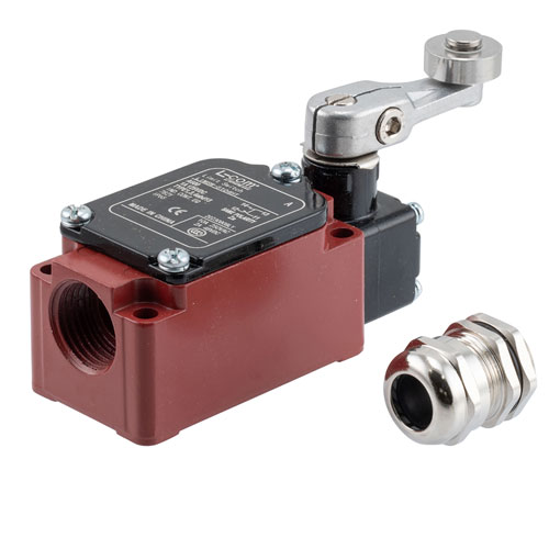 High Temperature Dual Circuit Vertical Limit Switch, Roller Lever R38 ...