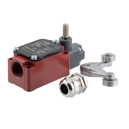 High Temperature Dual Circuit Vertical Limit Switch, Forked Roller ...