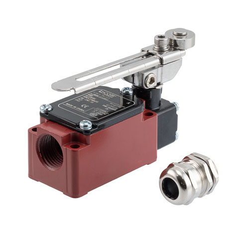 High Temperature Dual Circuit Vertical Limit Switch, Adjustable Roller ...