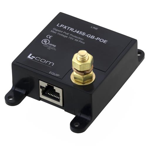 48Vdc Data Line Protector 1Gb Poe RJ45S F/F - LPXTRJ45S-GB-POE