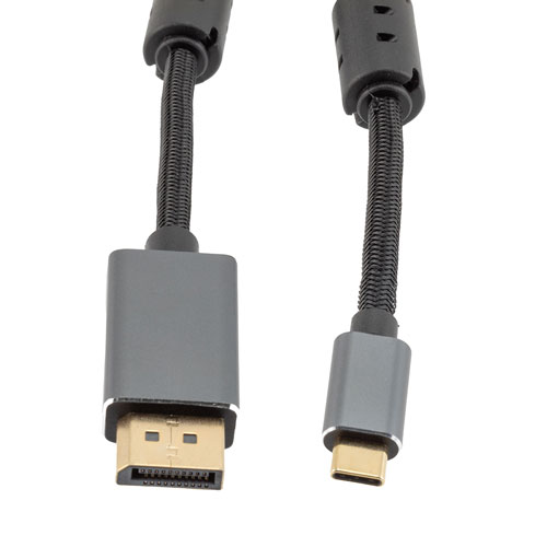 USB to Video Conversion Cable Assembly, USB Type C Male to DisplayPort ...