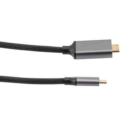 USB to Video Conversion Cable Assembly, USB Type C Male to Mini HDMI ...