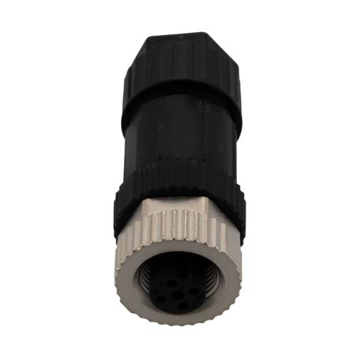 M12 Sensor 5 Pin B-Code Female Field Termination Connector, IP67, Fits ...