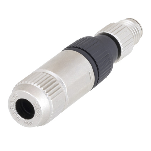 M8 4 Pos Male Field Termination Connector - M8FT4M