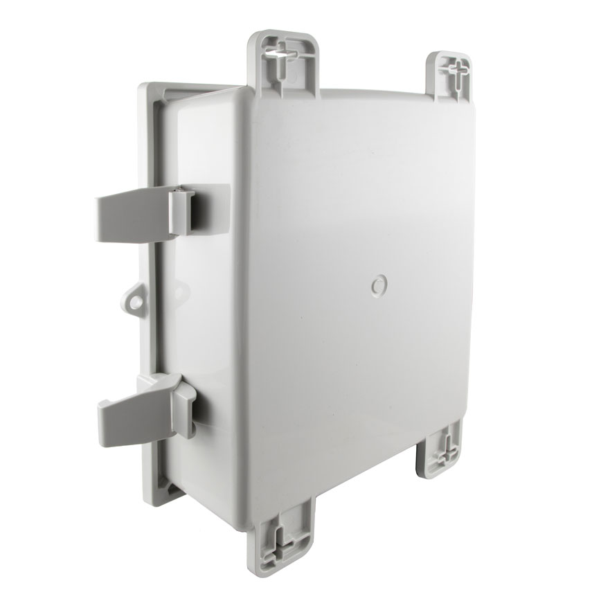 12x10x04" UL Listed Polycarbonate Slim Weatherproof Outdoor IP68 NEMA ...