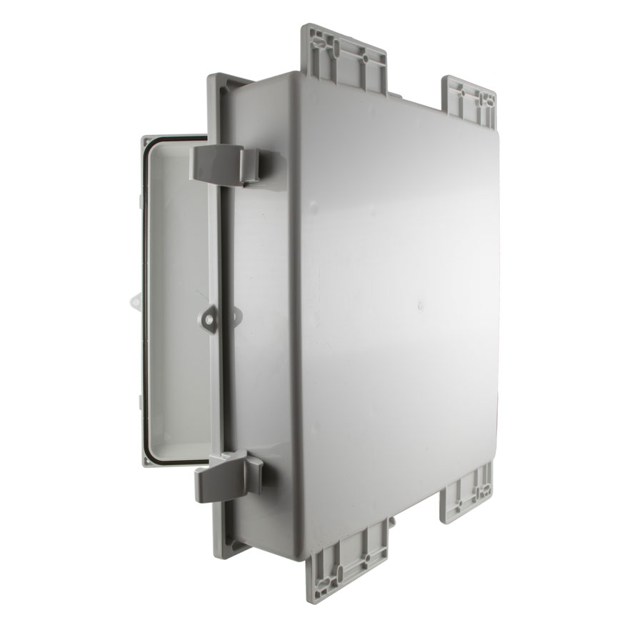 18x16x04" UL Listed Polycarbonate Slim Weatherproof Outdoor IP66 NEMA ...