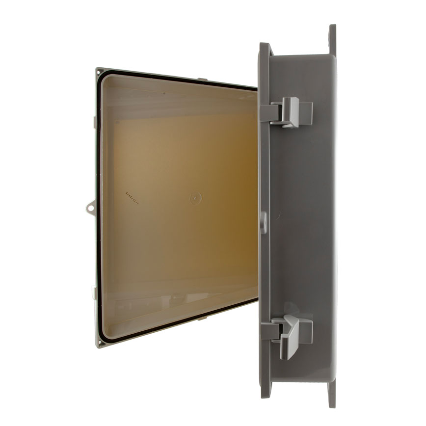 18x16x04" UL Listed Polycarbonate Slim Weatherproof Outdoor IP66 NEMA ...