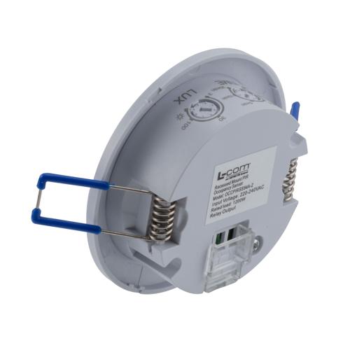 Recessed Mount PIR Occupancy Sensor, 220 - 240 VAC, 1200 W Relay Output