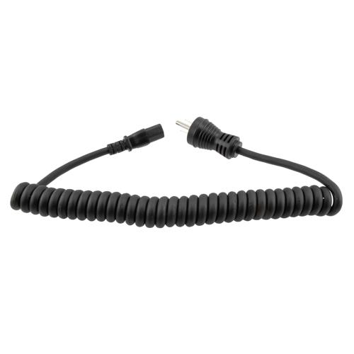 Hospital Grade N5-15 to C13 Coiled Power Cord, 18AWG, TPE Jacket, 1 ...