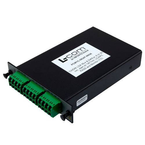 Passive CWDM, LGX Mux & Demux, 8 Channels with 20 nm spacing, starting ...