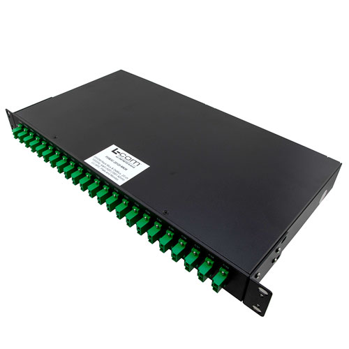 Passive DWDM, 1 RU 19 Rack Mount Mux & Demux, 20 Channels with 100GHz ...