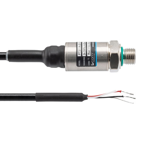 Pressure Sensor, compact, 8 MPa, 4-20mA, G1/4, 1.5m cable