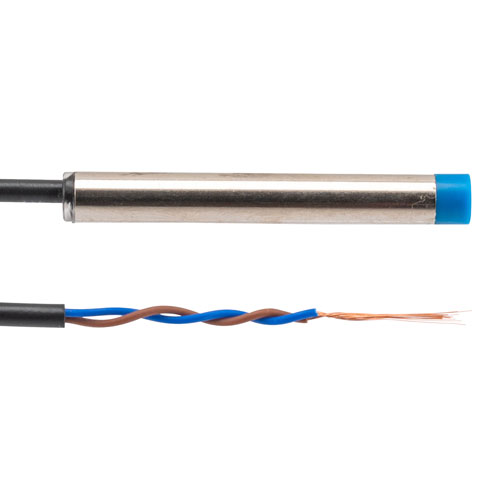 Inductive Proximity Sensor, Cylindrical, M6, Non-shielded, Ni-plated ...