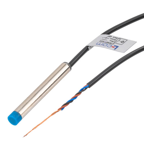 Inductive Proximity Sensor, Cylindrical, M6, Non-shielded, Ni-plated ...