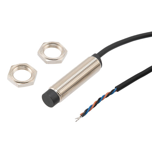 Inductive Proximity Sensor, cylindrical, M12 threaded, non-shielded, Ni ...