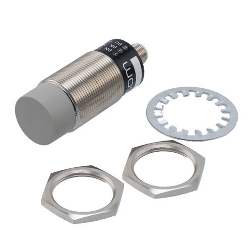 Inductive Proximity Sensor, cylindrical, M30 threaded, non-shielded, Ni-Cu alloy, NPN NO ...